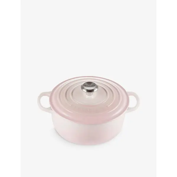 LE CREUSET Signature Round Cast-iron Casserole Dish - Shell Pink