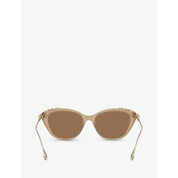 SWAROVSKI Sk6010 Cat-eye Sunglasses - Brown