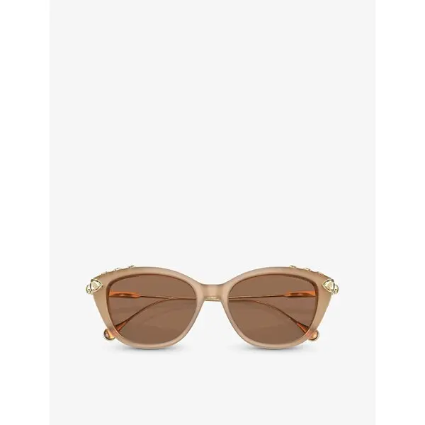 SWAROVSKI Sk6010 Cat-eye Sunglasses - Brown