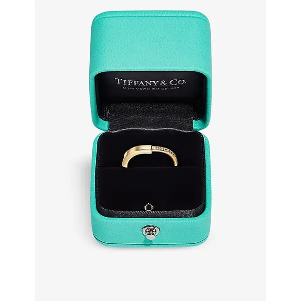 Tiffany & Co. Lock 18ct And Diamond Ring - Yellow Gold