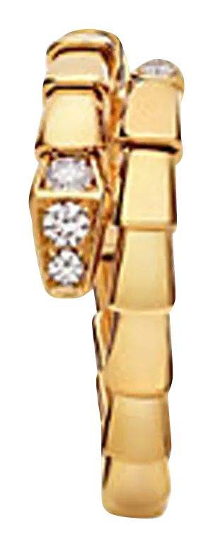 BVLGARI - Bvlgari Serpenti Viper 18ct Yellow-Gold Diamond Ring
