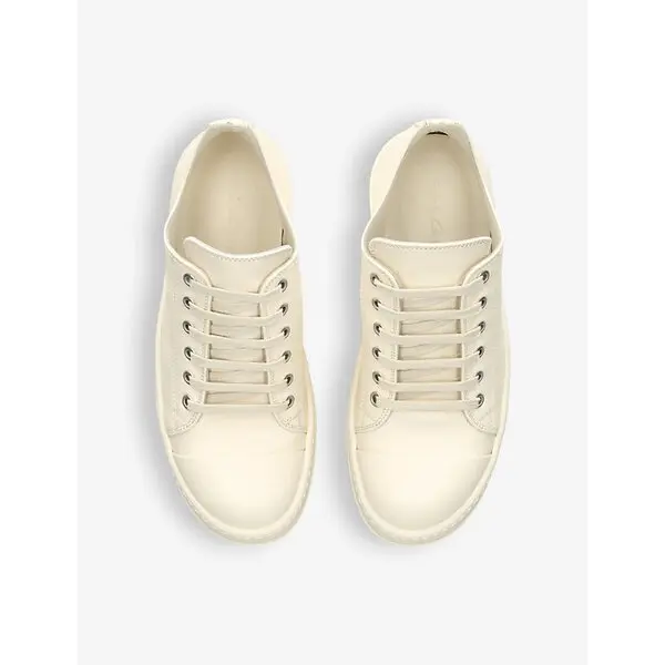 Rick Owens Toe-cap Leather Low-top Trainers