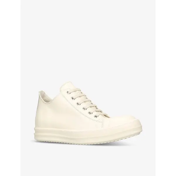 Rick Owens Toe-cap Leather Low-top Trainers