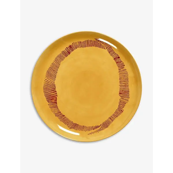 SERAX Yotam Ottolenghi Feast Yellow Swirl Plate 26cm - One-color