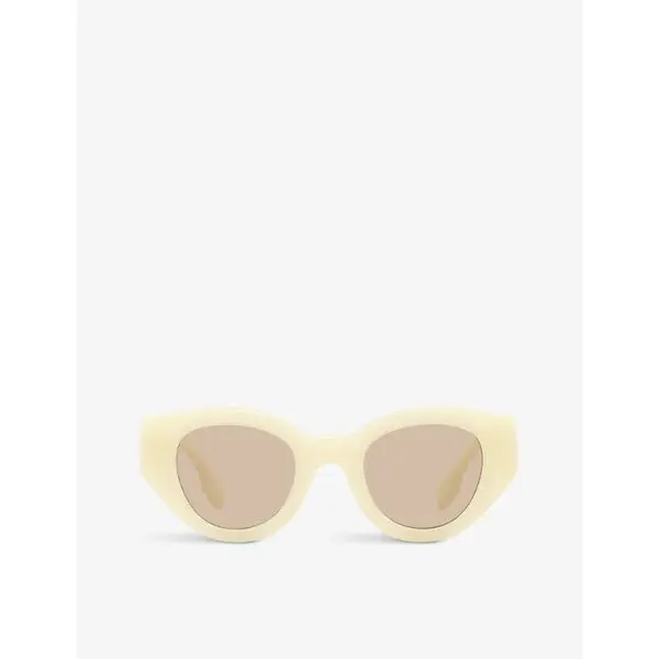 Burberry Be4390 Meadow Sunglasses - White