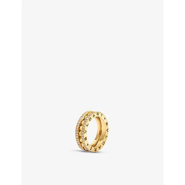 BVLGARI B.zero1 18ct And Diamond Ring - Yellow Gold