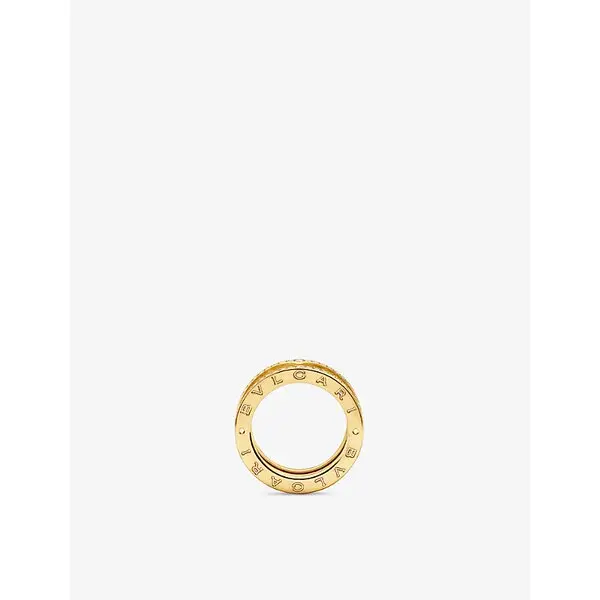 BVLGARI B.zero1 18ct Yellow-gold And Diamond Ring