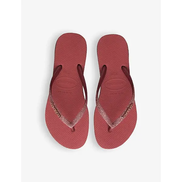 Havaianas Slim Sparkle Ii Rubber Flip-flops