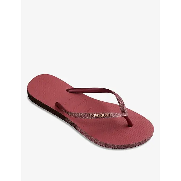 Havaianas Slim Sparkle Ii Rubber Flip-flops