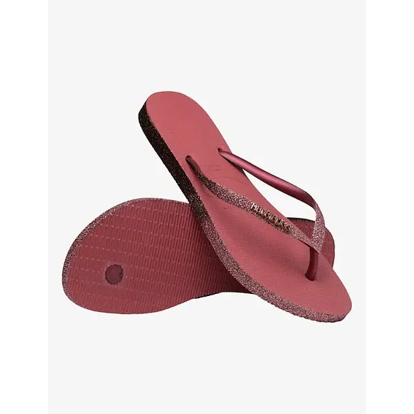 Havaianas Slim Sparkle Ii Rubber Flip-flops