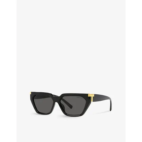 Tiffany & Co. Tf4205u Irregular Sunglasses - Black