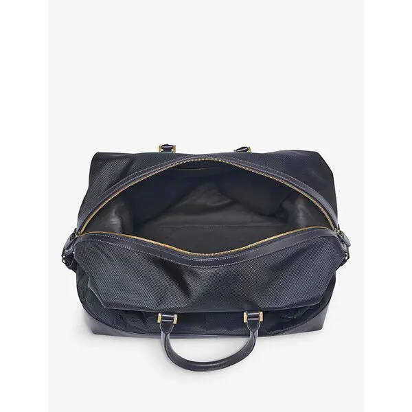 ASPINAL OF LONDON Logo-embellished Duffle Bag - Navy