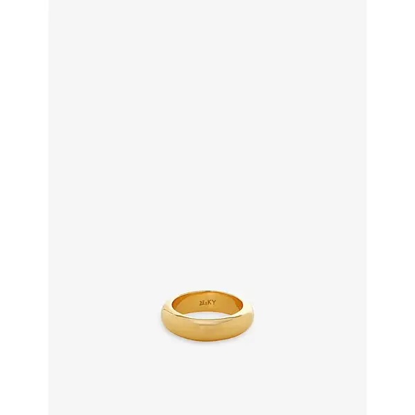 Monica Vinader X Kate Young Stacking Ring - Yellow Gold