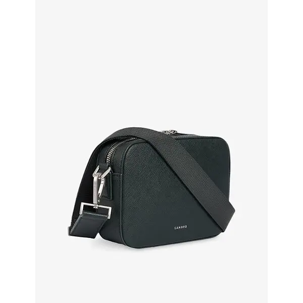 Sandro Leather Cross-body Bag - Green