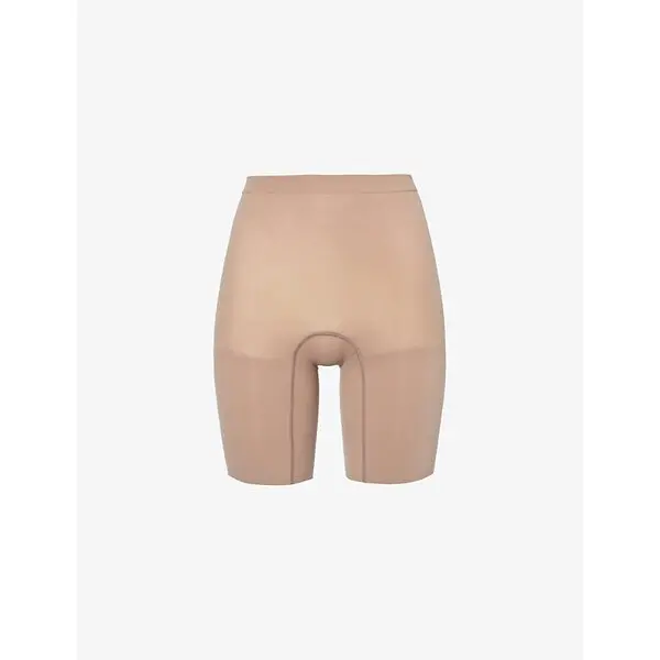 Spanx Sculpt™ Seamless Power Mid-thigh Short - Cafe Au Lait