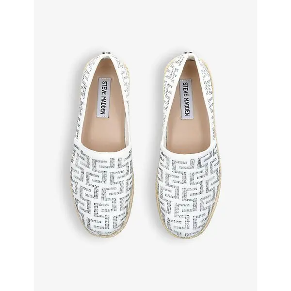 Steve Madden Hartley Embellished Fabric Espadrilles