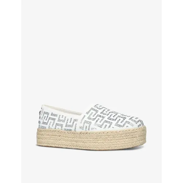 Steve Madden Hartley Embellished Fabric Espadrilles