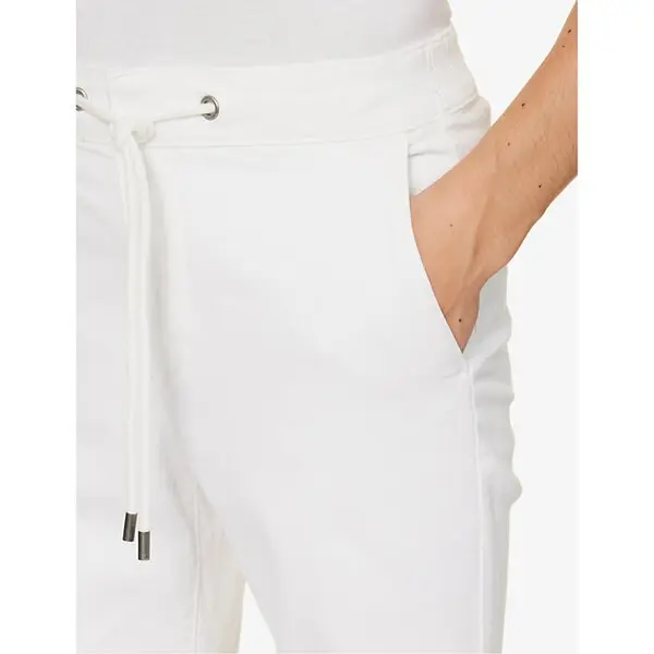 Paige Fraser Slim-fit Stretch-woven Trousers - Atlantic Frost