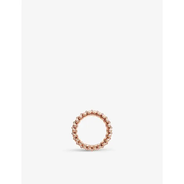 Cartier Clash De 18ct Rose-gold And 0.63ct Diamond Ring
