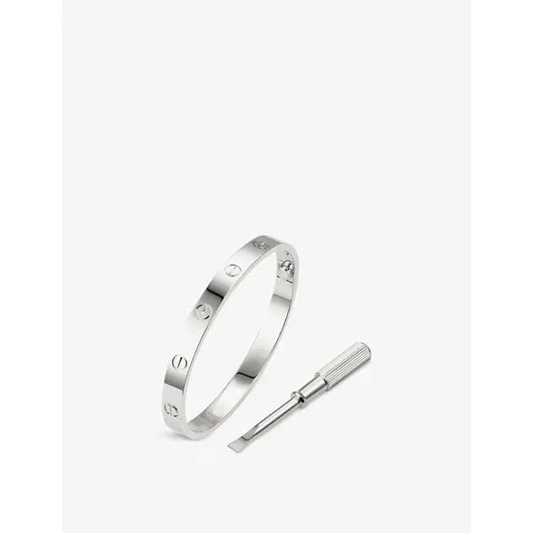 Cartier Love Classic 18ct White-gold Bracelet - White Gold