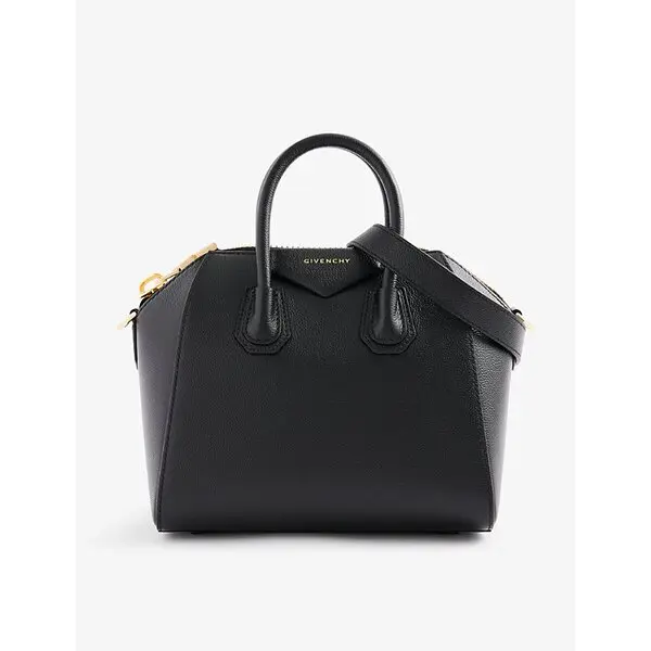 Givenchy Antigona Mini Leather Top Handle Bag - Black