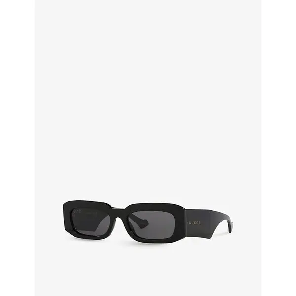 Gucci Gg1426s Rectangle-frame Sunglasses