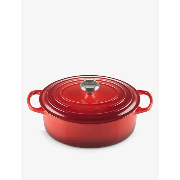 LE CREUSET Signature Oval Cast-iron Casserole Dish