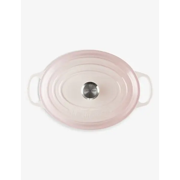 LE CREUSET Signature Oval Cast-iron Casserole Dish - Shell Pink