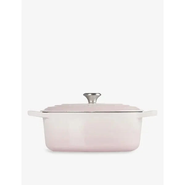 LE CREUSET Signature Oval Cast-iron Casserole Dish - Shell Pink