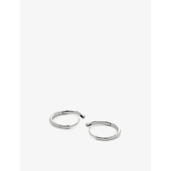 Monica Vinader Siren Muse Hoop Earrings - Sterling Silver