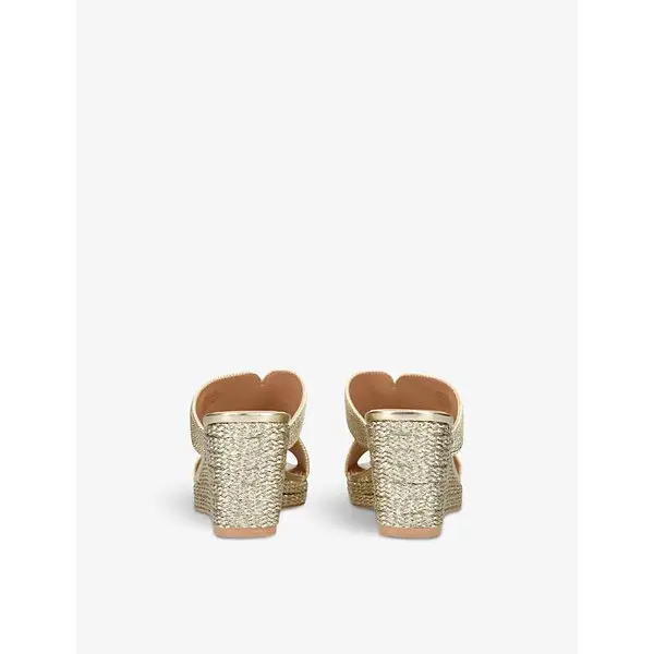 Carvela Gala Rope-effect Woven Heeled Sandals