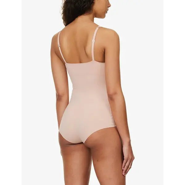 Wolford 3w Forming Stretch-cotton Body - Rose