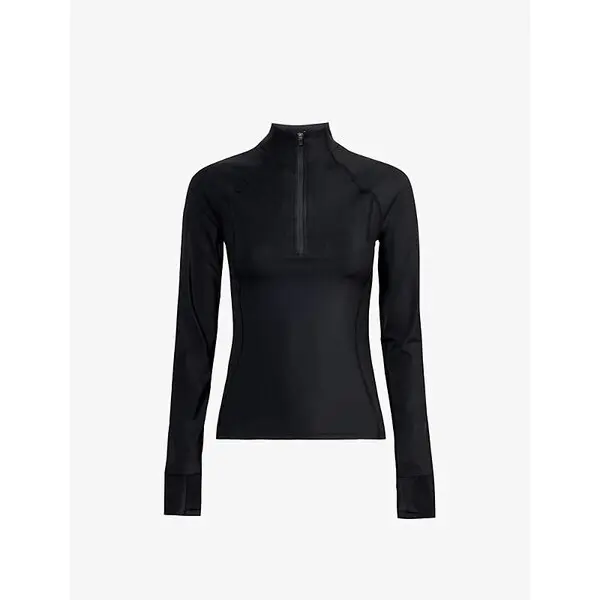 ADANOLA Long-sleeve Quarter-zip Training Top