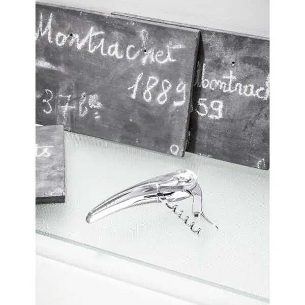 L'ATELIER DU VIN Soft Machine Transparent Steel And Chrome Corkscrew