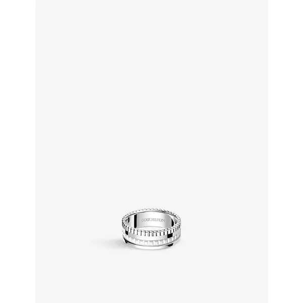 Boucheron Quatre Double White Edition Small Ring - White Gold