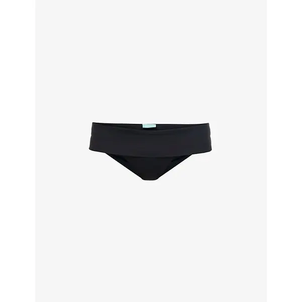 Melissa Odabash Brussels High-rise Bikini Bottoms - Black