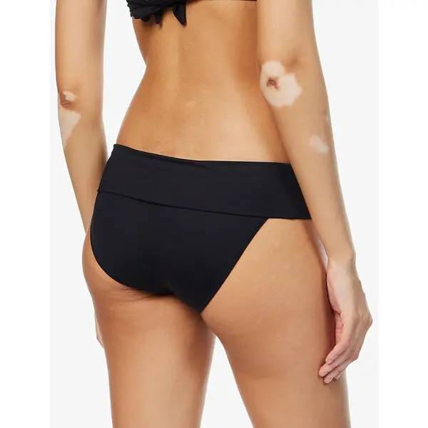 Melissa Odabash Brussels High-rise Bikini Bottoms - Black