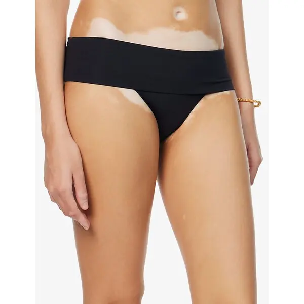 Melissa Odabash Brussels High-rise Bikini Bottoms - Black