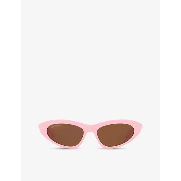 Balenciaga Bb0207s Cat-eye Sunglasses - Pink