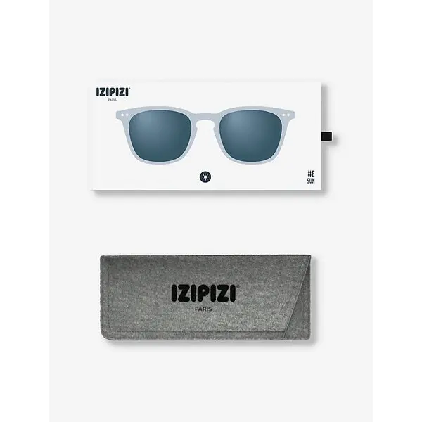 IZIPIZI E Square-framed Sunglasses - Frozen Blue