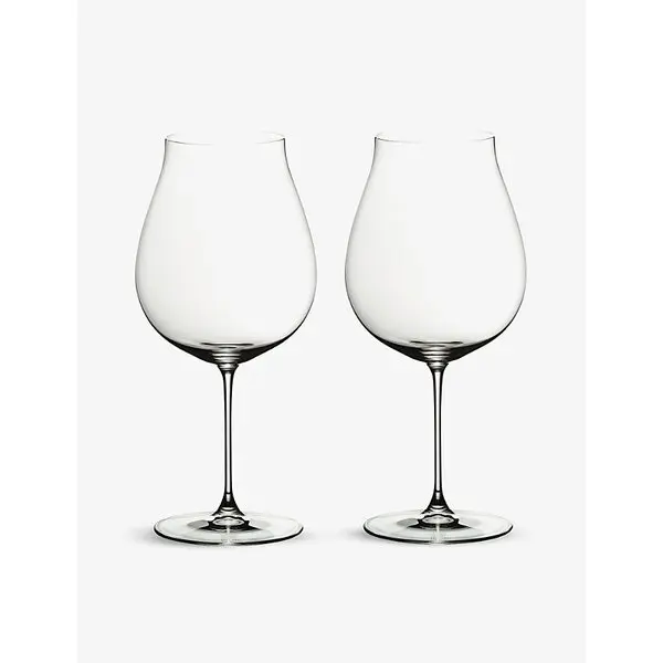 RIEDEL Veritas Crystal Wine Glasses Set Of Two - One-color
