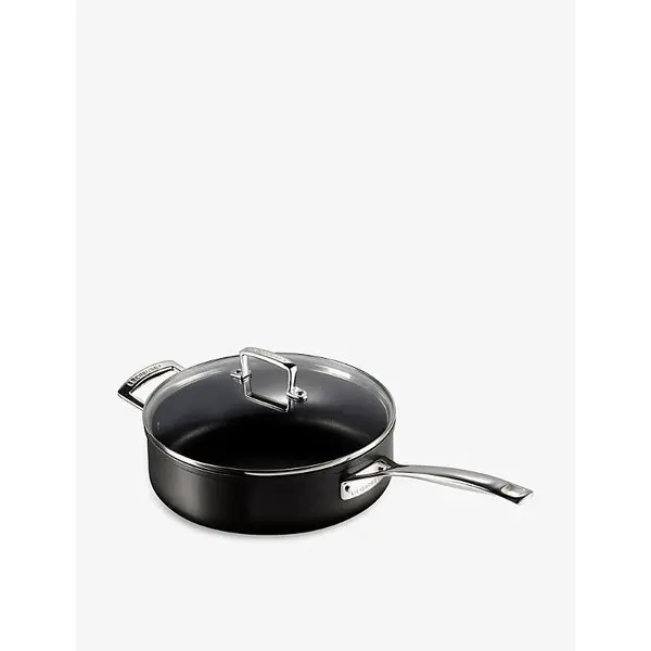 LE CREUSET Toughened Non-stick Aluminium Sauté Pan With Glass Lid And Helper Handle 26cm - One-color