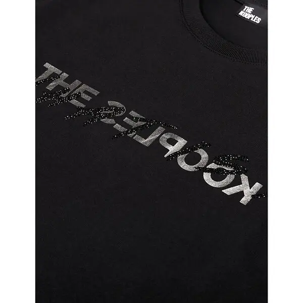 The Kooples Logo Text-print Cotton T-shirt