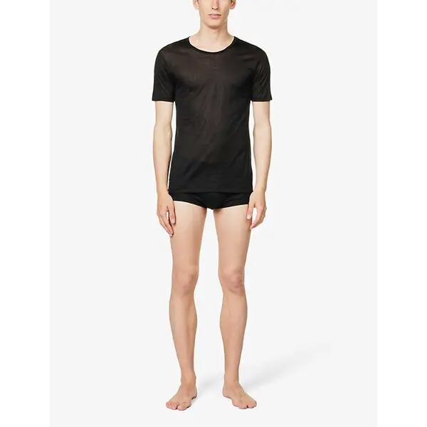 Zimmerli Royal Classic Semi-sheer Cotton-jersey T-shirt Xxl