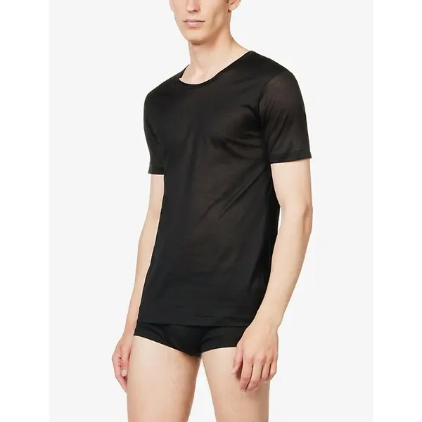 Zimmerli Royal Classic Semi-sheer Cotton-jersey T-shirt Xxl