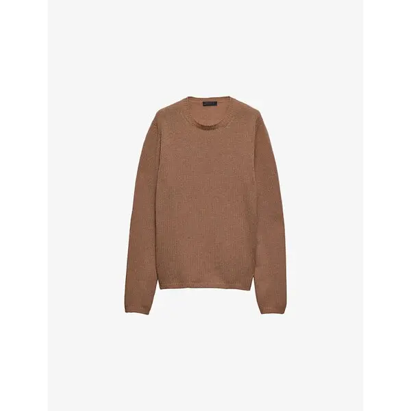 Prada Regular-fit Crewneck Cashmere Jumper