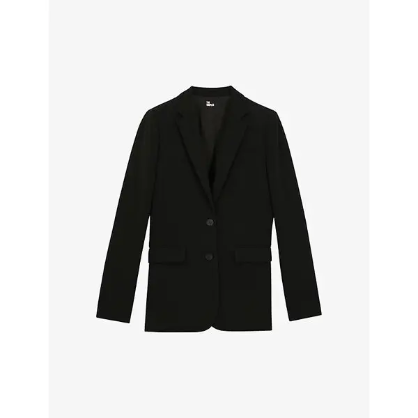 The Kooples Straight-fit Stretch-crepe Blazer - Bla01