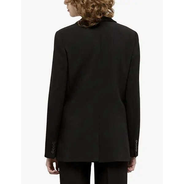The Kooples Straight-fit Stretch-crepe Blazer - Bla01
