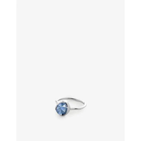 Monica Vinader Siren Stacking Ring - Sterling Silver