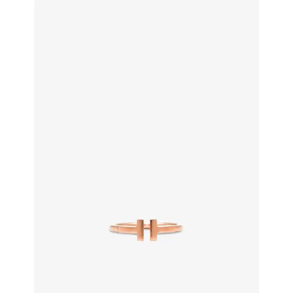 Tiffany & Co. 18ct T Wire Ring - Rose Gold